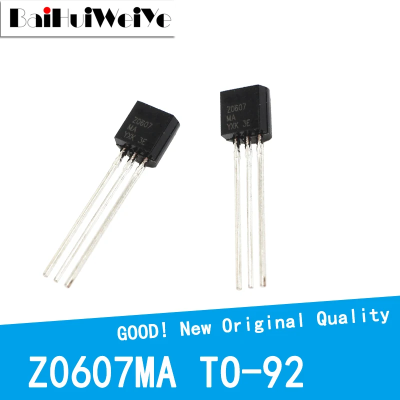 50PCS/LOT Z0607MA Z0607 0.8A/600V 0607MA NPN TO 92 TO92 Triode ...