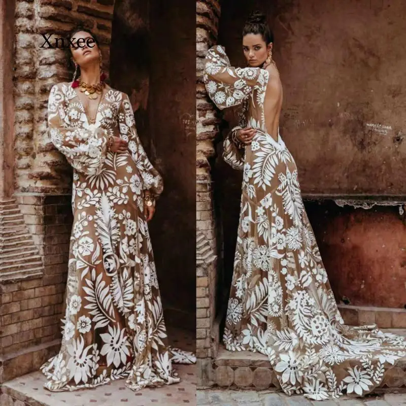 Sexy Back Maxi Dresses