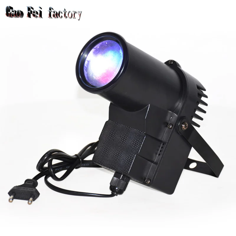 New Professional 10w Led Spotlight Pin Spot Light Beam Dmx Stage ...