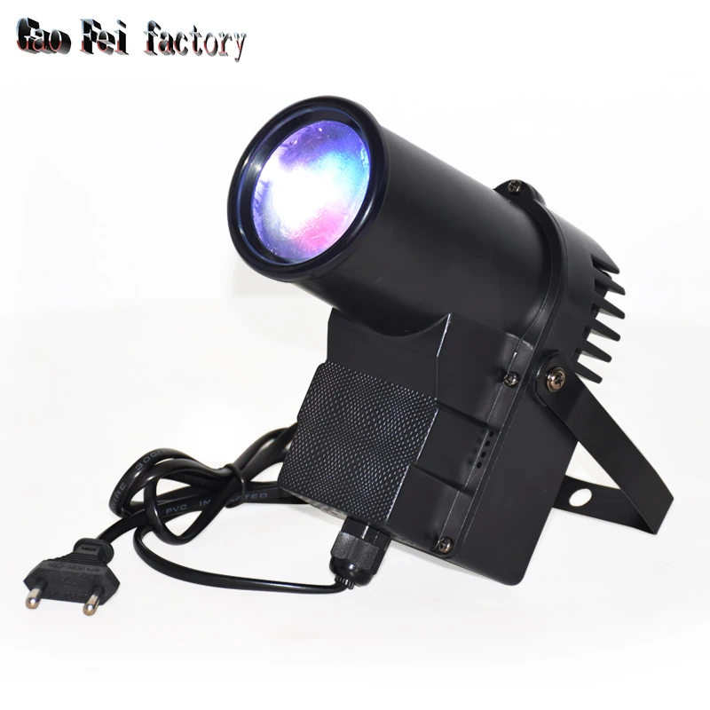 New Professional 10w Led Spotlight Pin Spot Light Beam Dmx Stage ...