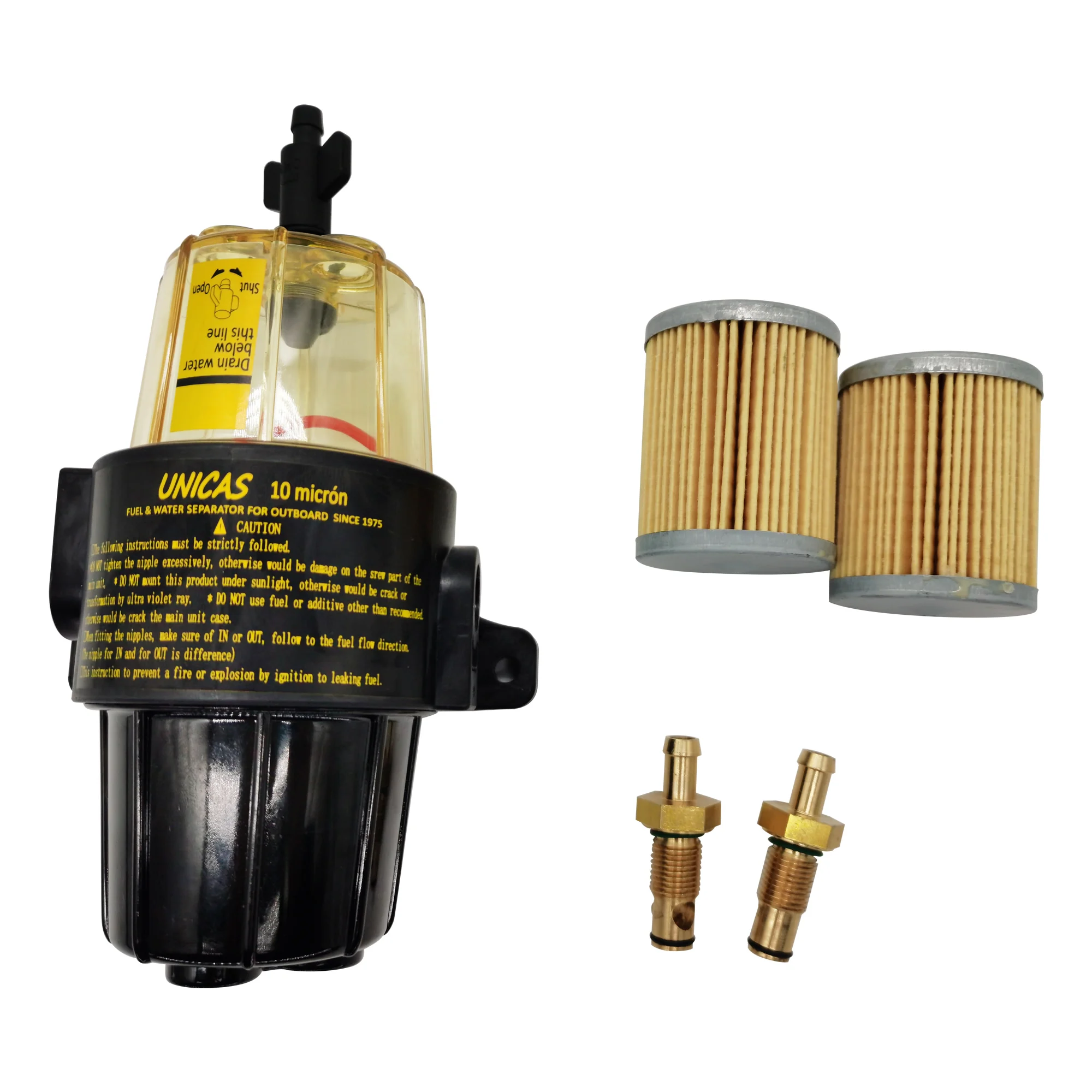 UF-10K-filtro-de-combust-vel-conjunto-separador-de-gua-com-2-filtros ...