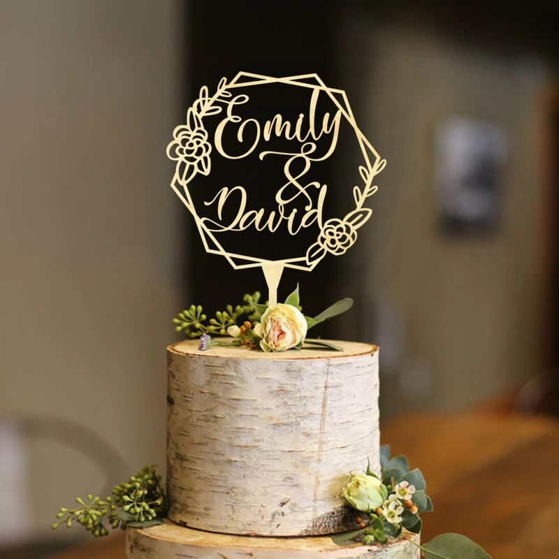 Top it off with cake decorations toppers for a finishing touch on your cake