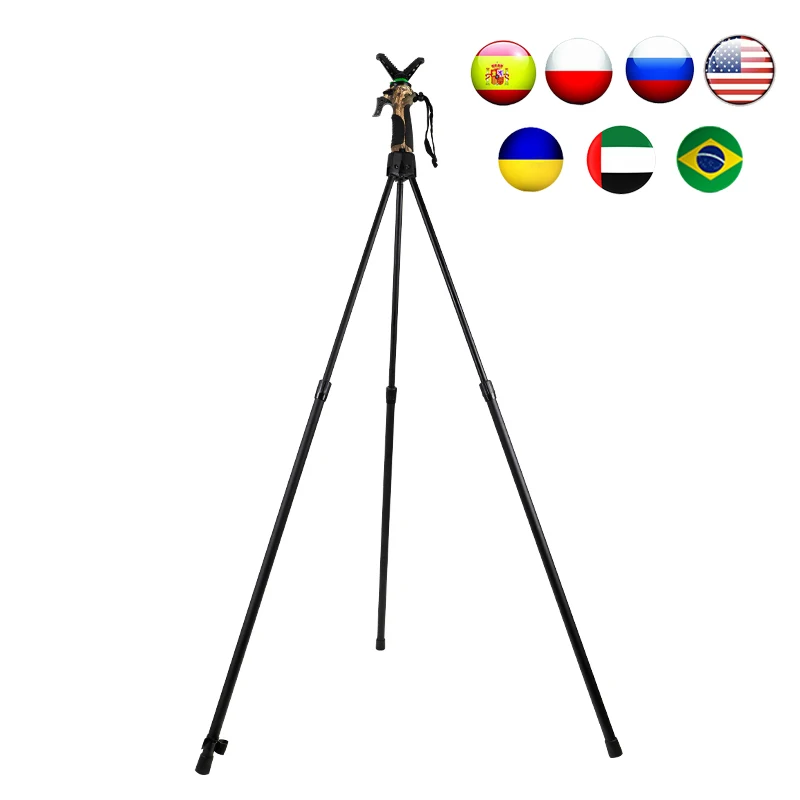 Fierydeer-WG-T02-Hunting-Trigger-Shooting-Stick-Telescope-Camera-Tripod ...