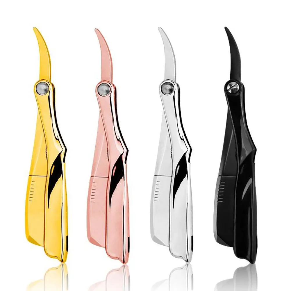 Salon Manual Beard Razor Folding Hand Hair Shaver Razor Hair Removal ...