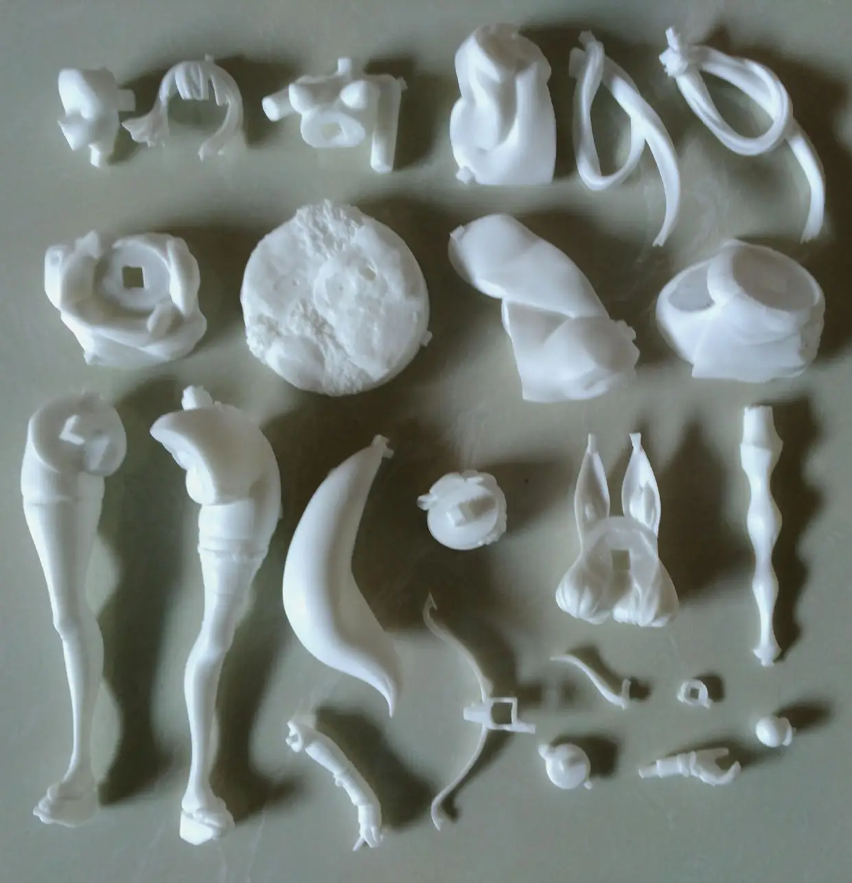 Garage Kit Resin Figure Kit GK hand do resin die.it LiuShengMin cool ...