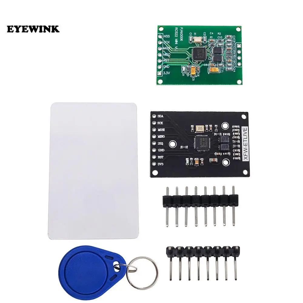 10PCS-RFID-module-RC522-mini-Kits-S50-13-56-Mhz-6cm-With-Tags-SPI-Write ...
