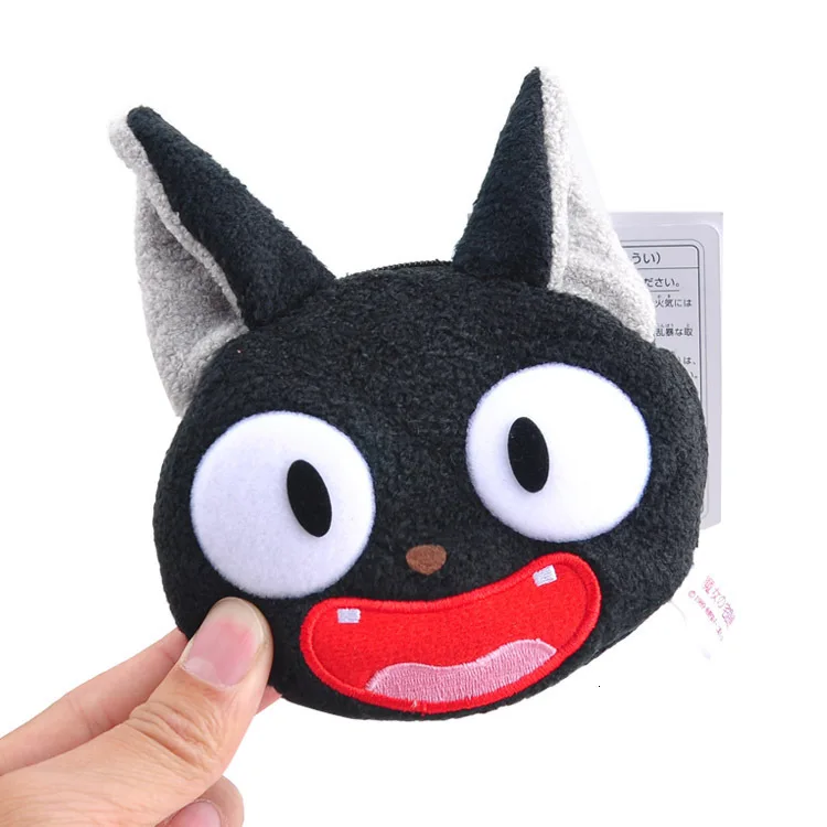 Kiki's Delivery Service Black Cat Jiji Mini Cartoon Soft Stuffed Coin ...