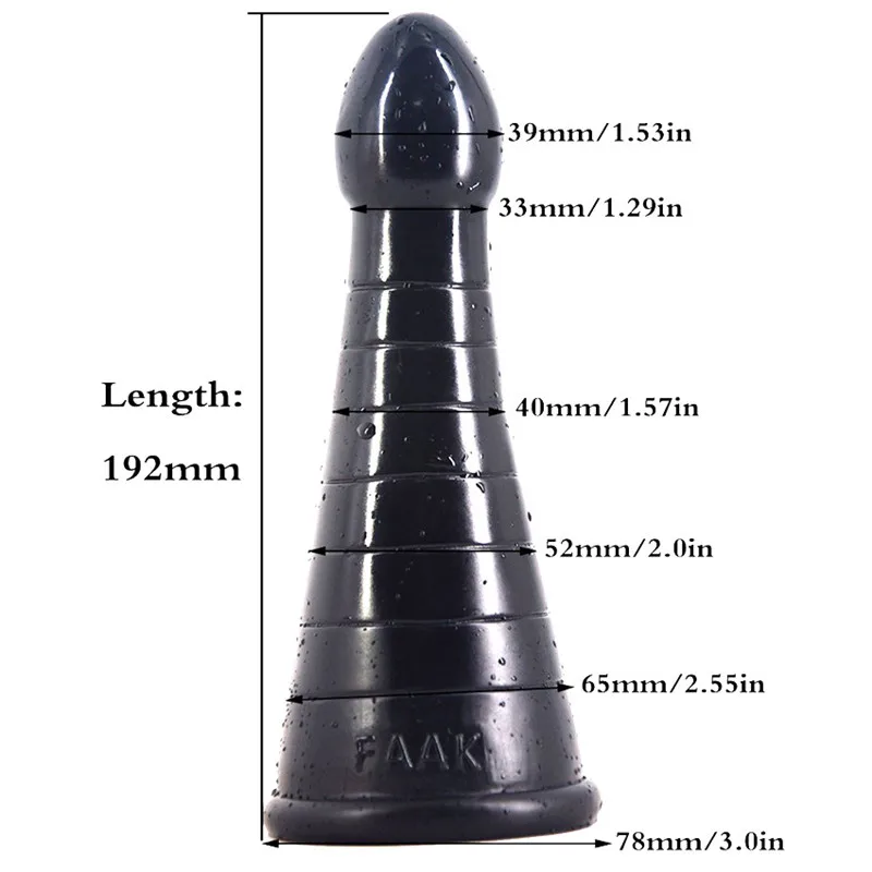 Plugue-anal-em-formato-de-cone-grande-brinquedos-sexuais-para-mulher-masturbador-ventosa-plug ...