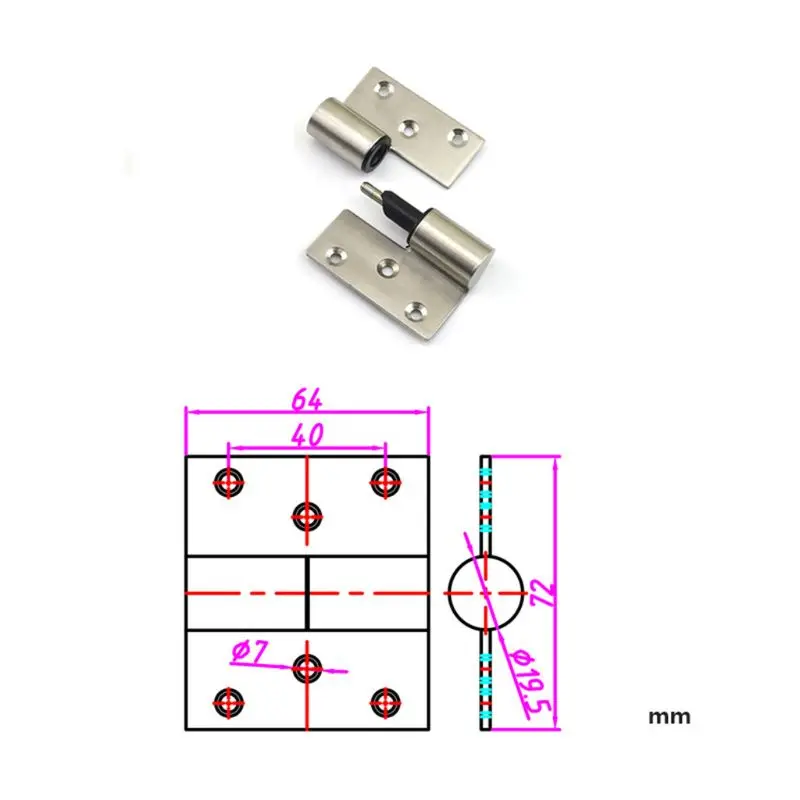 Kitchen Inset Cabinet Door Hing Stainless steel disconnecting hinge ...