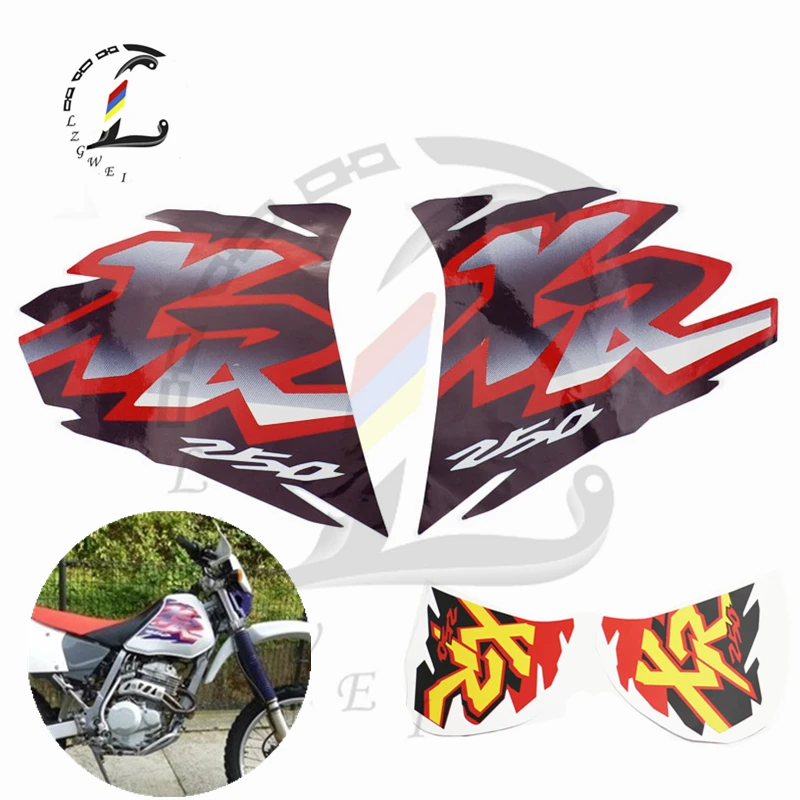 Motorcycle-Fuel-Tank-Stickers-For-Honda-XR250-XR-250-Waterproof-Sticker ...