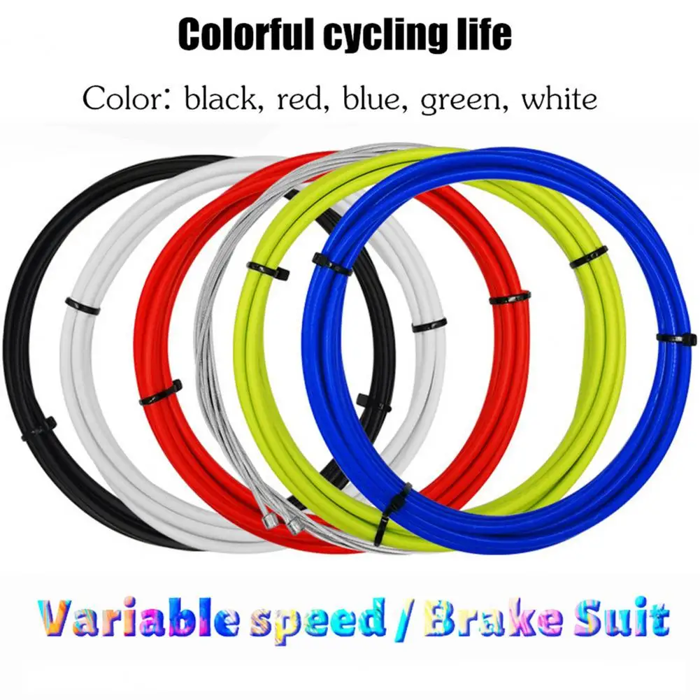 Patin de frein,Jeu de fils de frein-changement de vitesse universel, 4 ...