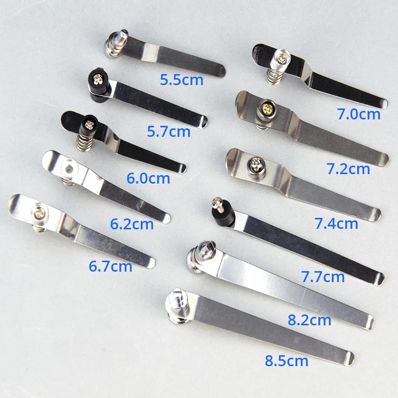 One Pair Stainless Steel Specimen Presser Holder Slides Clips for ...