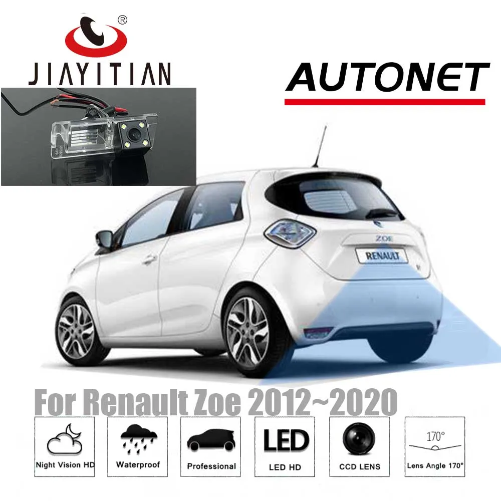 JIAYITIAN rear view camera For Renault Zoe 2012 2013 2014 2015~2019/CCD ...