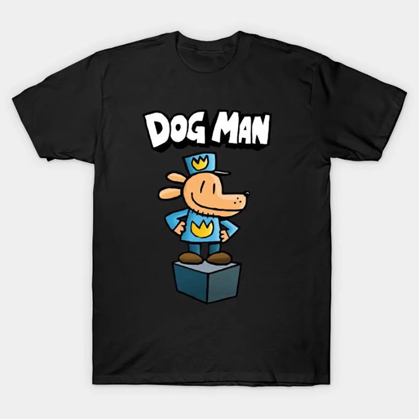 Dog-Man-T-Shirt-Dog-Man-Gifts-Dog-Man-Merch-Book-Lover-Captain ...