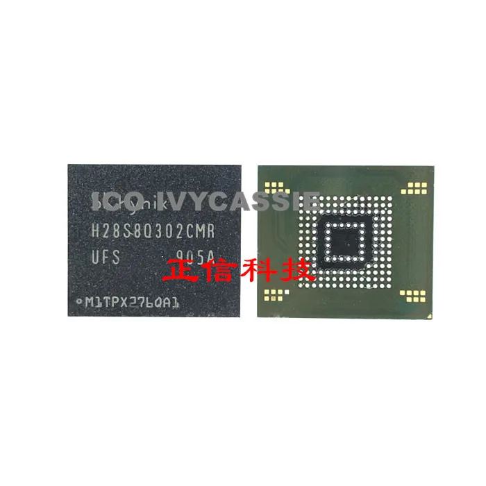 Chip de IC de memória Flash NAND original, H28S8Q302CMR UFS, UFS 128GB ...