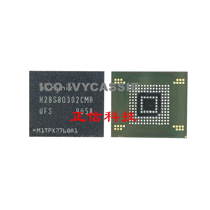 Chip de IC de memória Flash NAND original, H28S8Q302CMR UFS, UFS 128GB ...