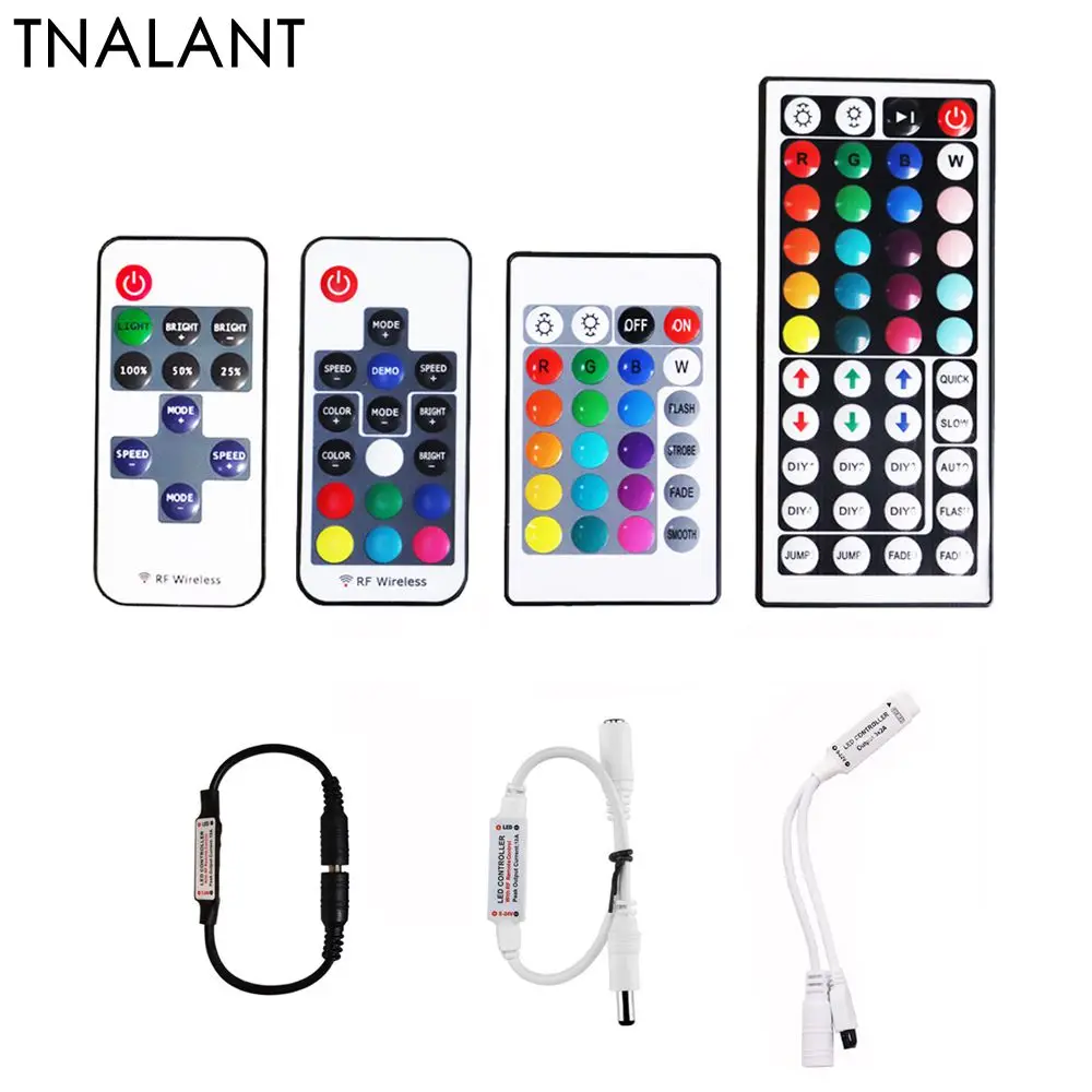 Led-Controller-Mini11-17Key-RF-Controller-Mini-24keys-RGB-IR-Controller ...