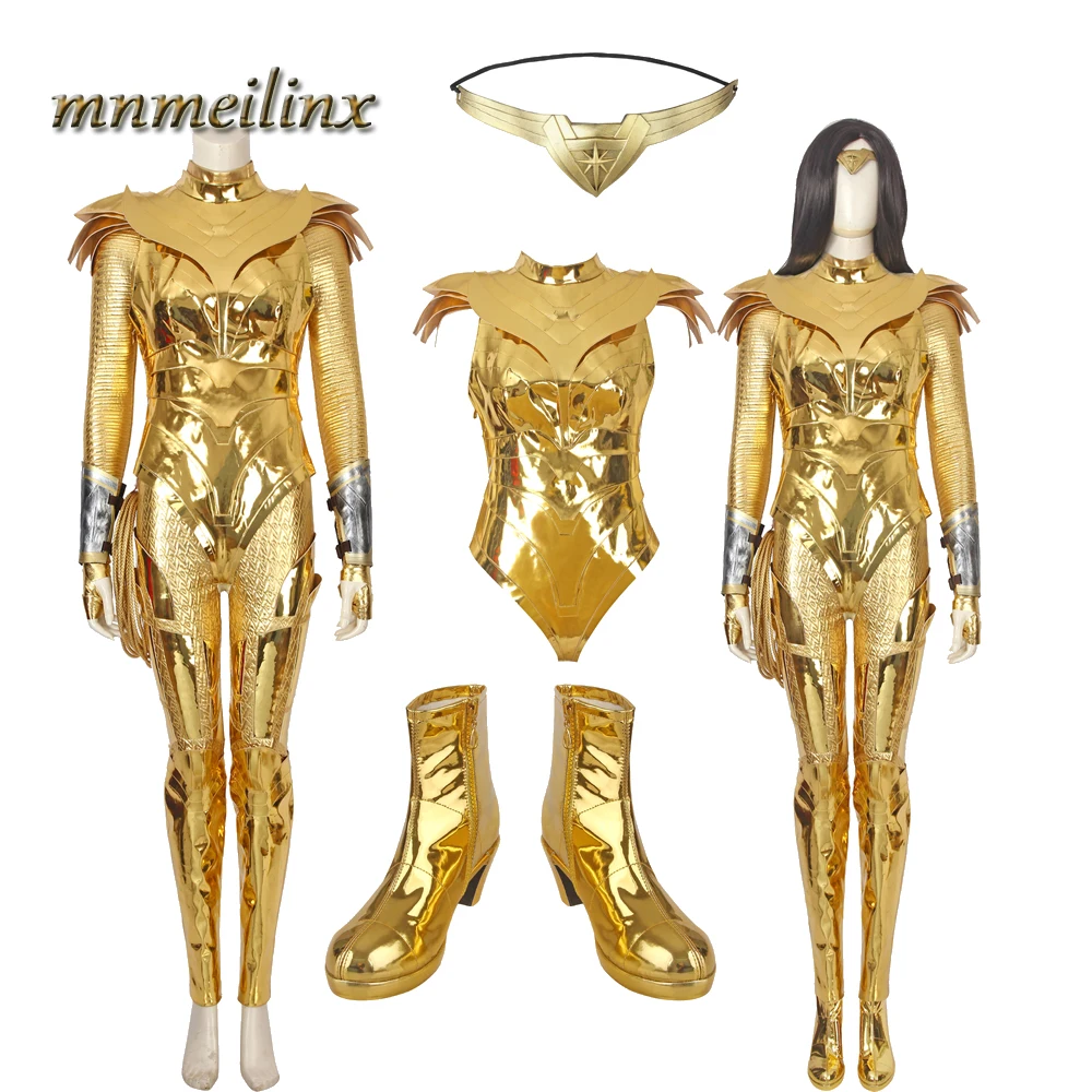 2020 neueste Wonder die Frau 1984 Diana Prince Cosplay Kostüm Halloween ...
