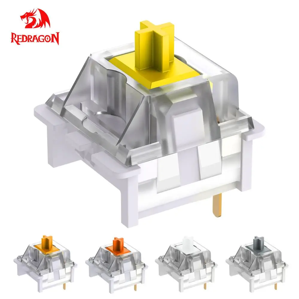 REDRAGON-SMD-RGB-Outemu-MX-switch-3pin-Clicky-Linear-tactil-silencioso ...