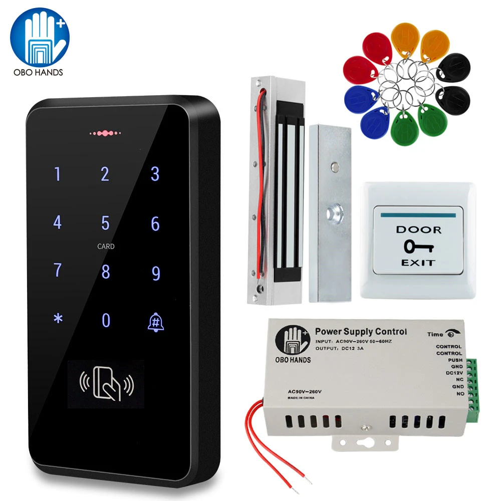 Door Access Control System Kit IP68 Waterproof Outdoor RFID Access ...
