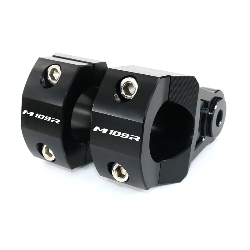 Motorcycle-CNC-Aluminum-Handlebar-Risers-32mm-Bars-Clamp-Handle-Bar ...