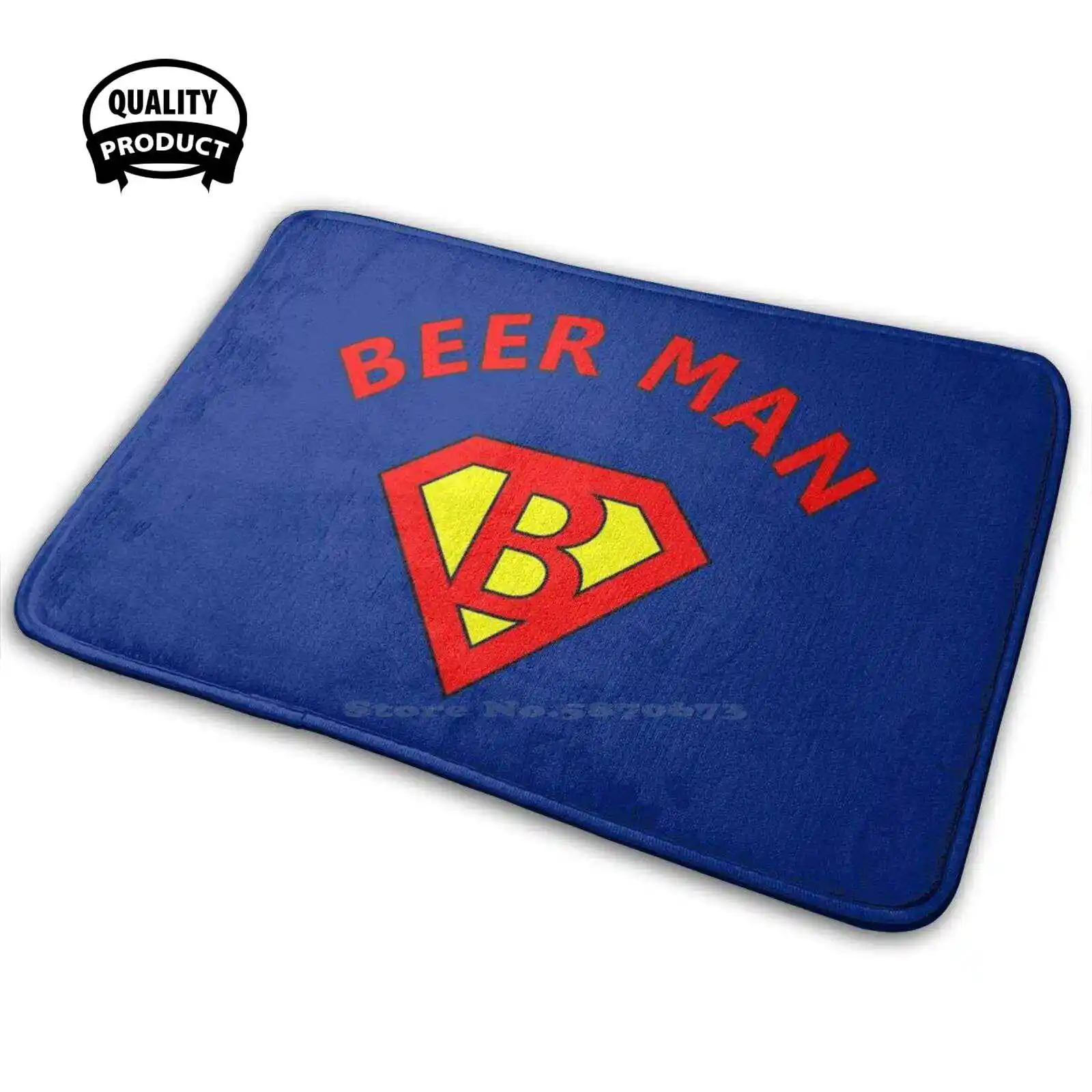 Beerman 3d Household Goods Mat Rug Carpet Cushion Beerman Parody Comics ...