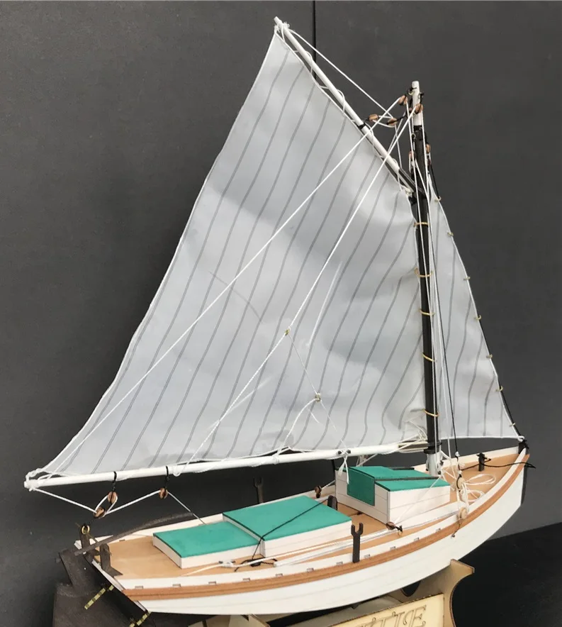 New version Ship model Kits Scale 1/25 Filette fishing boat model ...