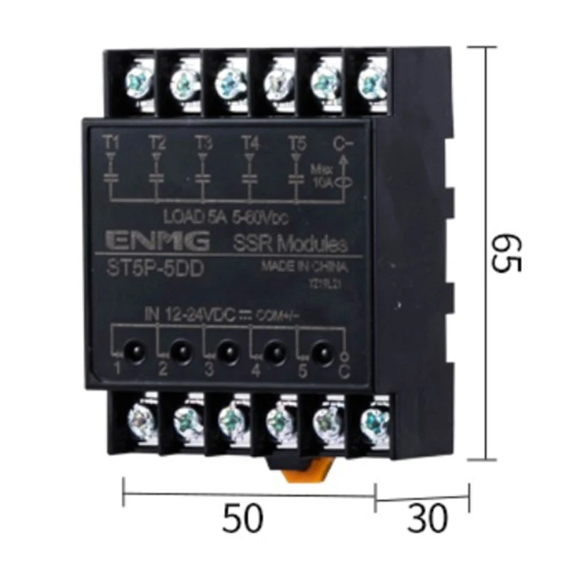 Light Isolated Solid State Relay Ssr Module St5p-5d-n St5p-5dd St5p-5da ...