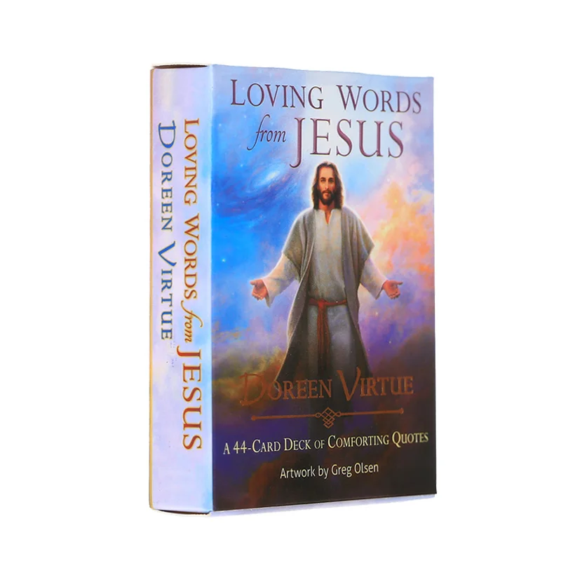 Tarot Cards Loving Words From Jesus Oracle Cards Tarot Guidance ...