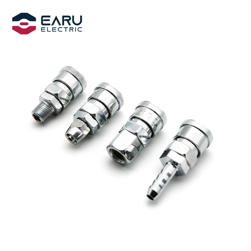 Pneumatic fittings Air Compressor Hose Quick Coupler Plug Socket ...