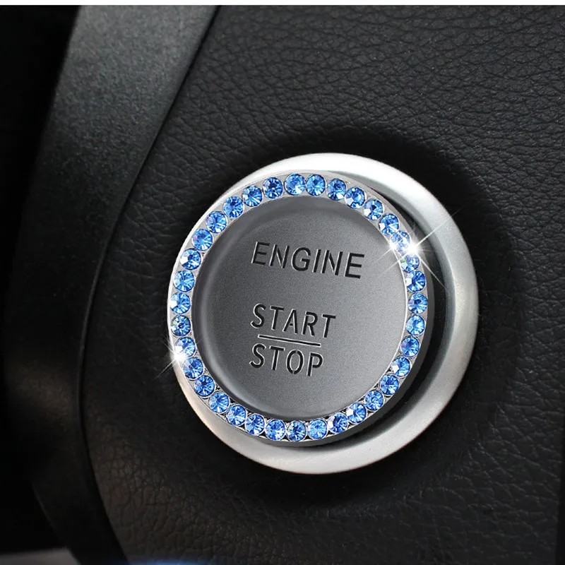 KIT D'AMENAGEMENT INTERIEUR,Pink--Bouton de commutation de démarrage ...