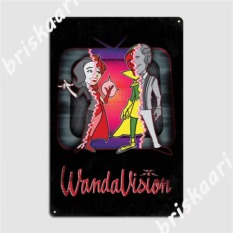 Cartoon-Metal-Sign-Wall-Decor-Decoration-Cave-Pub-Cinema-Living-Room ...