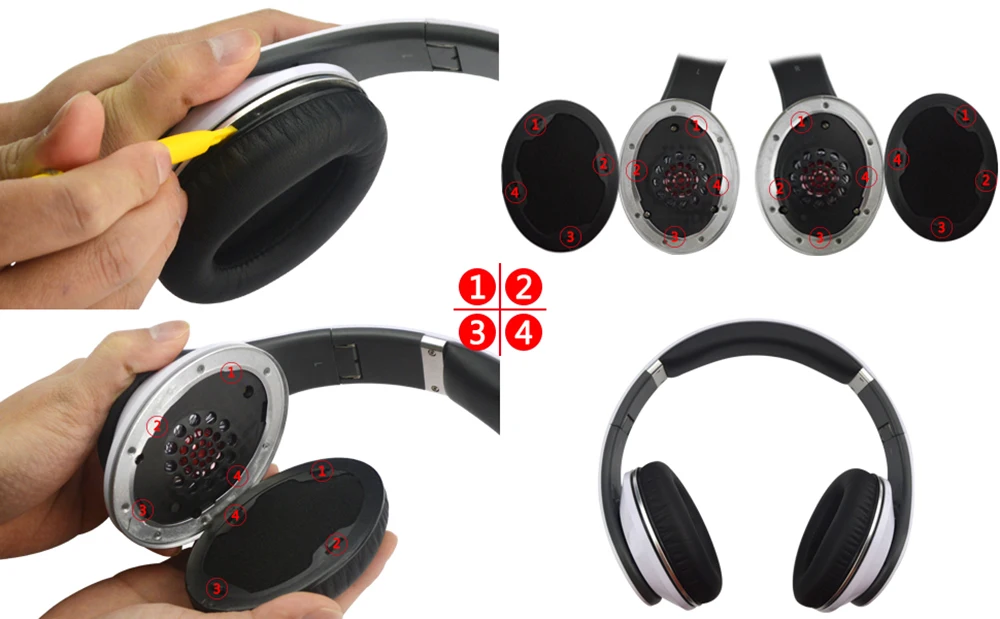 Replacement Ear Pads for Beats by Dr Dre Studio 1.0 (1st Gen ...