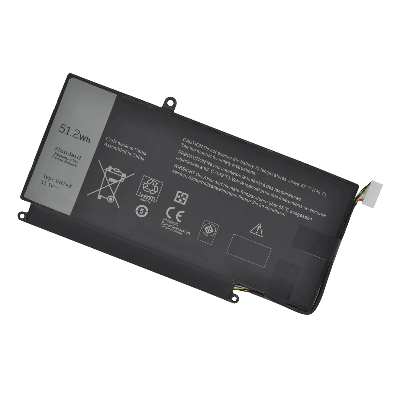 51-2wh-4600mAh-VH748-Laptop-Battery-For-DELL-Vostro-5460-5470-5560-14 ...