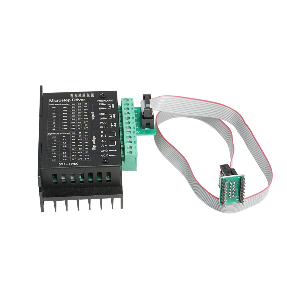 Tb6600 Léptetőmotor Vezető Nema 23 4A Dc9-42Vdc 57 Lépés Motortroft ...