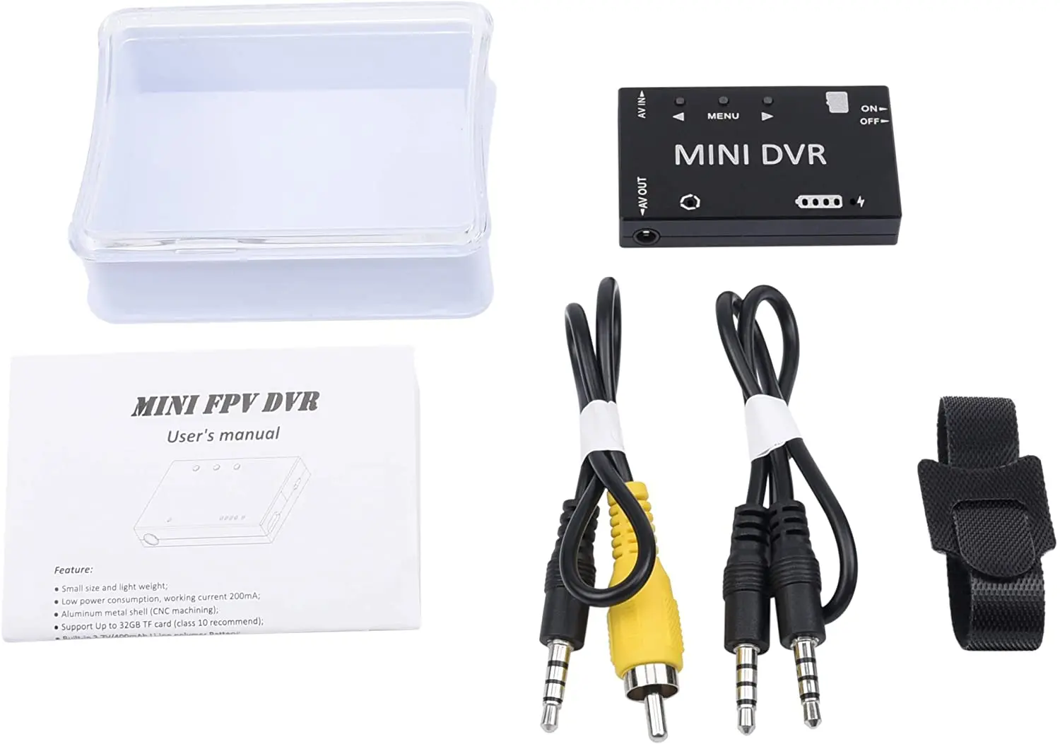 Instock Mini Fpv Dvr Module Ntsc / Pal Switchable Built-in Battery ...