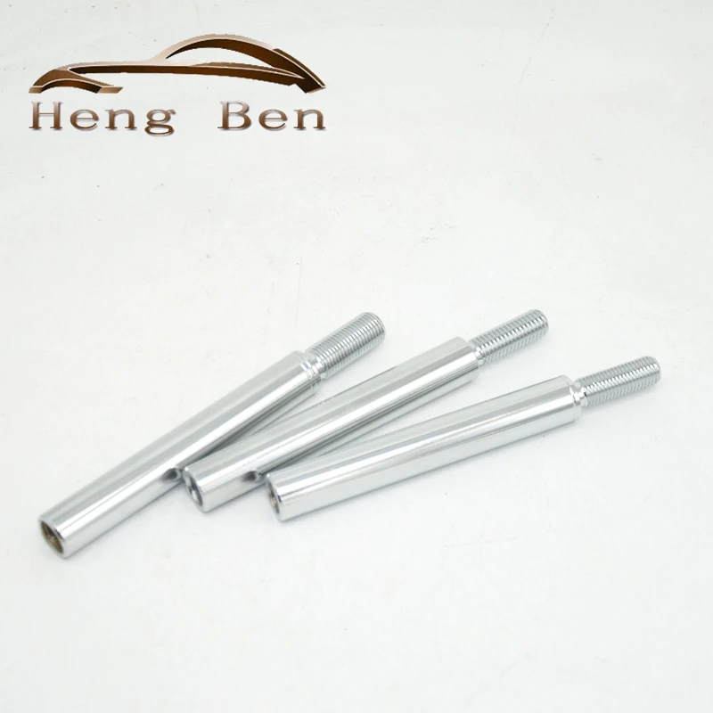 Aluminum-Chrome-Shift-Knob-Extender-Extension-Lever-Gear-Manual-Shifter ...