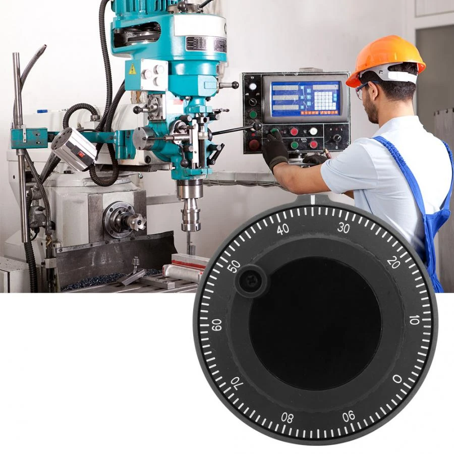 Hand Wheels CNC Pulser Handwheel 100PPR Manual Pulse Generator Rotary ...
