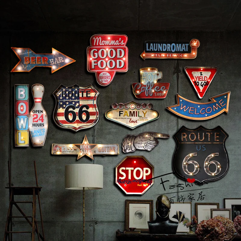 Vintage Light Sign