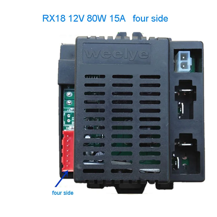 Weelye RX18 12V/6V 80W 15A Children’s electric toy car bluetooth remote ...