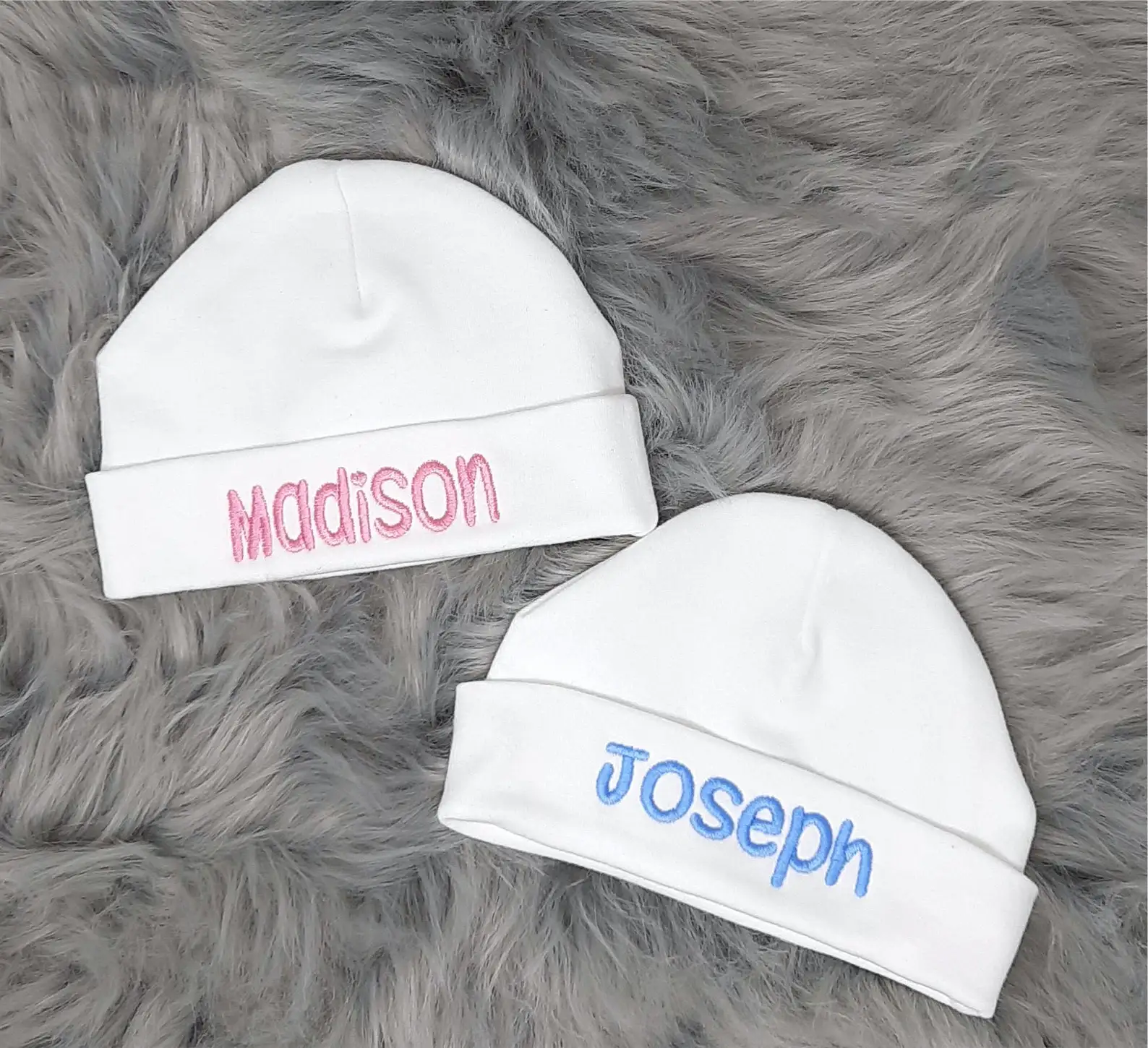 Embroidered-Personalised-Baby-Hat-Baby-Shower-Gifts-Newborn-Hat-Custom ...