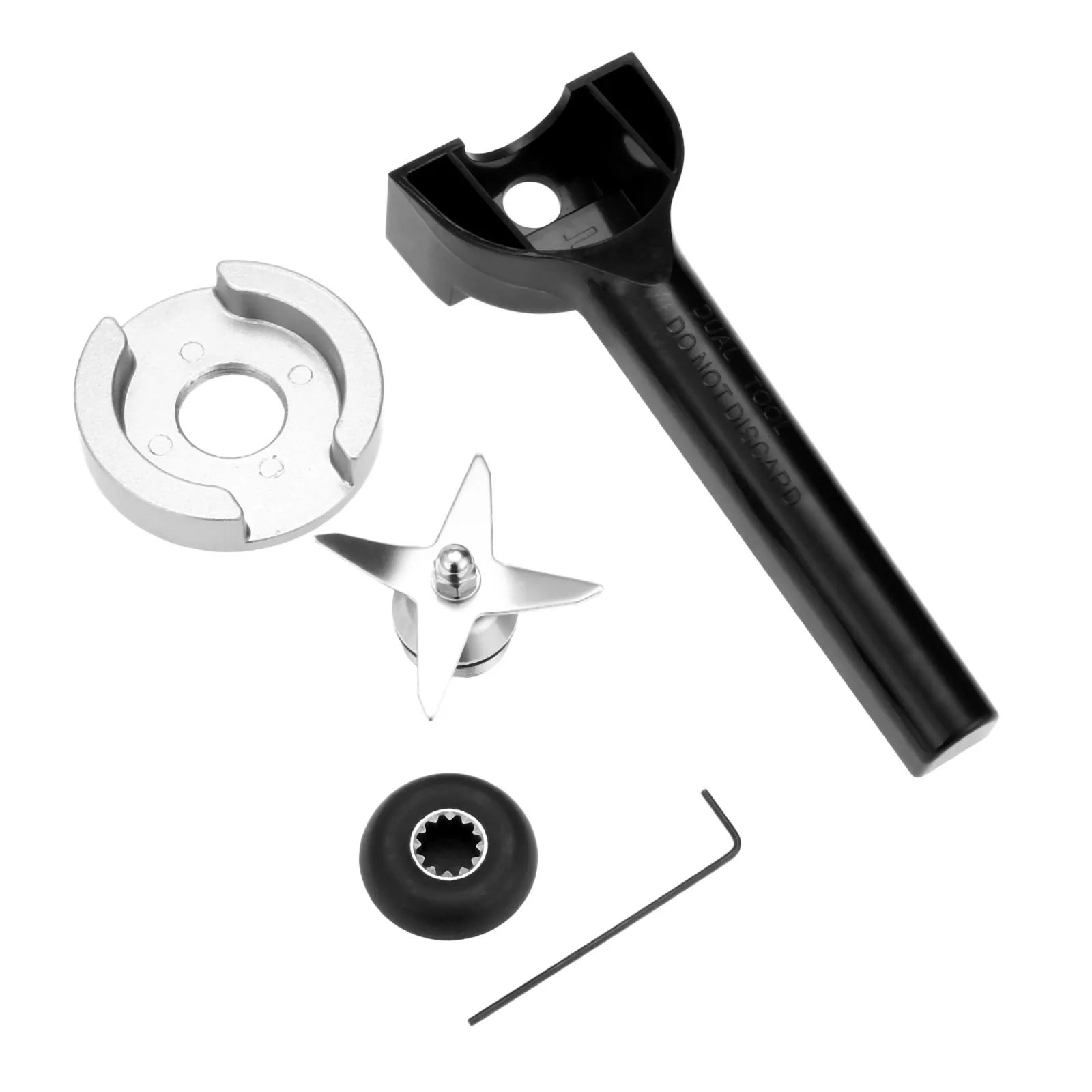 4-Knife-Blender-Repair-Kit-Wet-BladeRemoval-Tool-Retainer-Nut-Drive ...