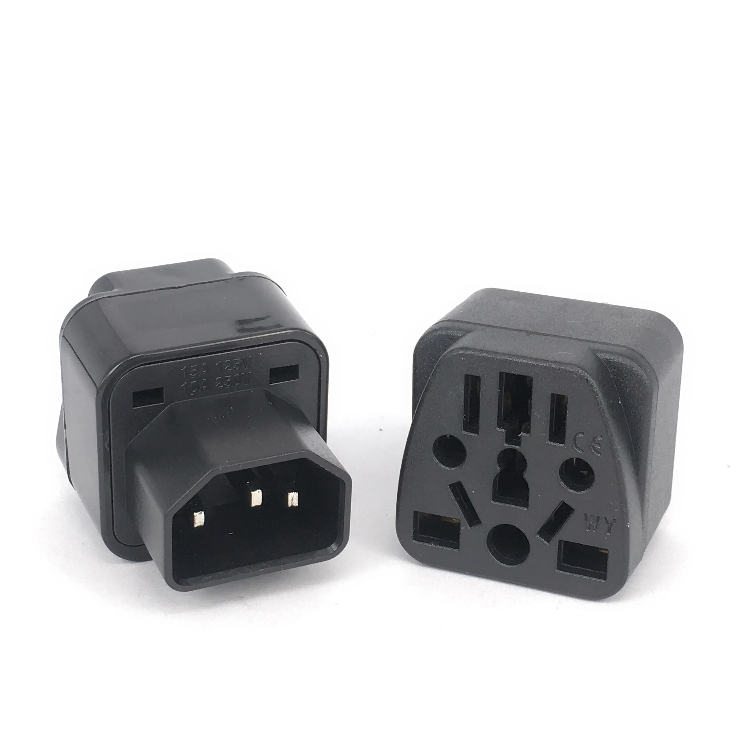 IEC 320 C14 UPS Power Connector Plug, 10A 250V Universal Female AU/US ...