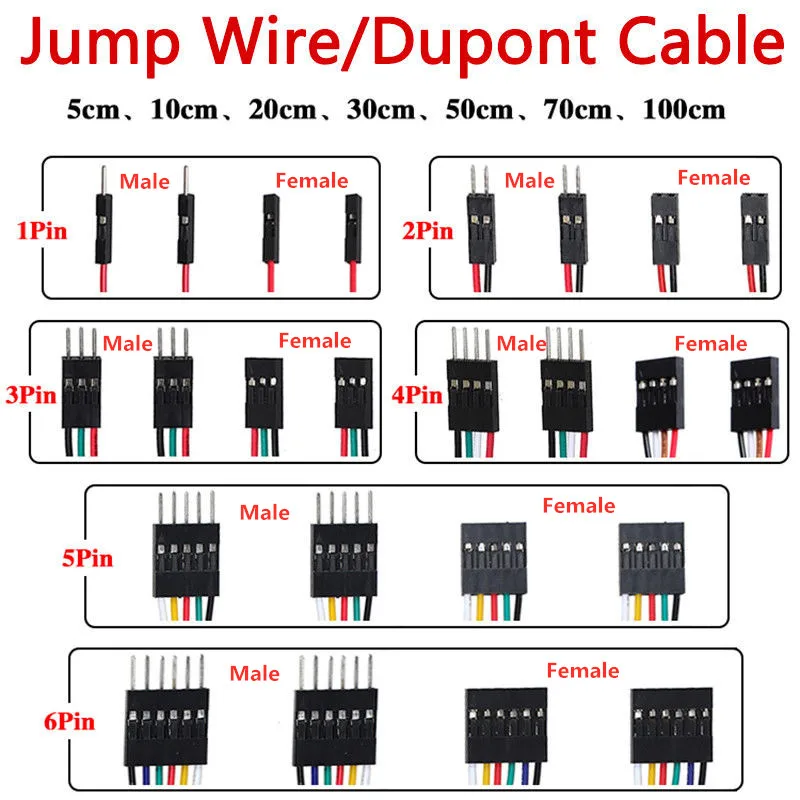 Fil-Dupont-femelle-femelle-connecteur-de-c-ble-Dupont-1-crevette-3-4-5 ...