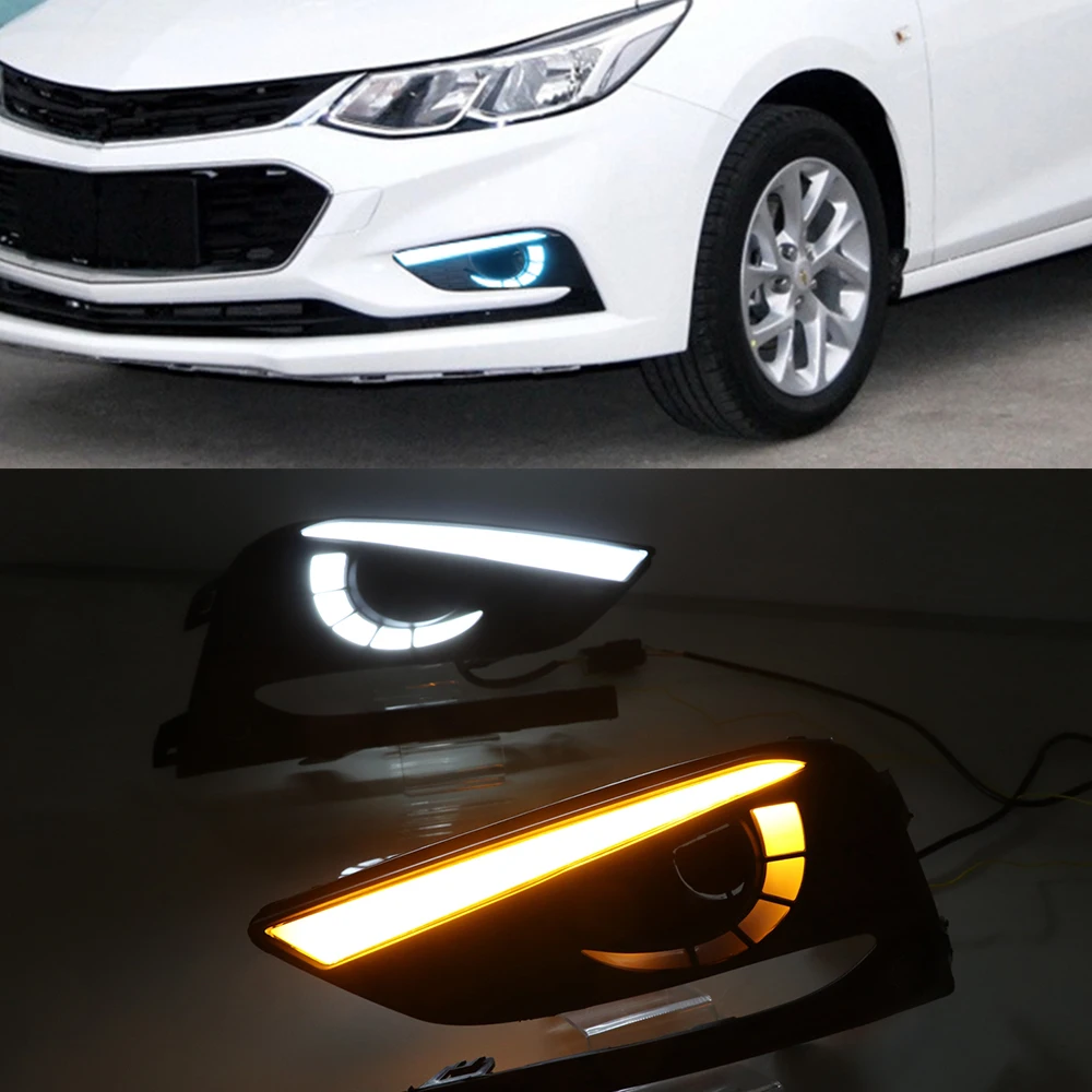 CSCSNL luces de circulación diurna DRL para Chevrolet Cruze, cubierta ...