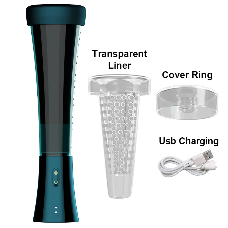 Penis Pump Sucking Masturbator Male Penis Enlarge Extend Training ...