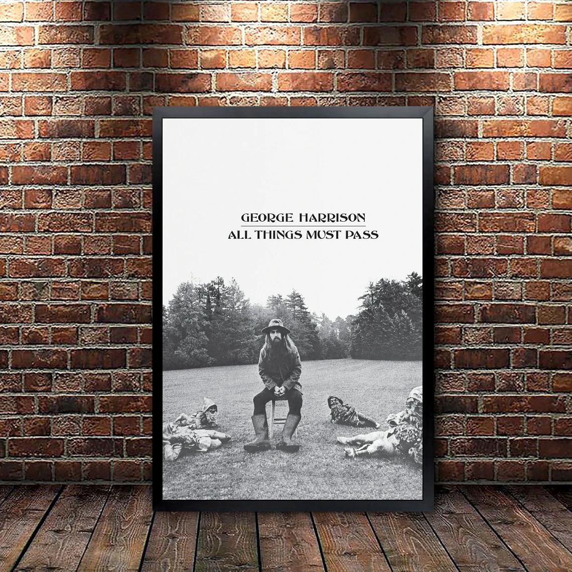 George Harrison All Things Must Pass Poster