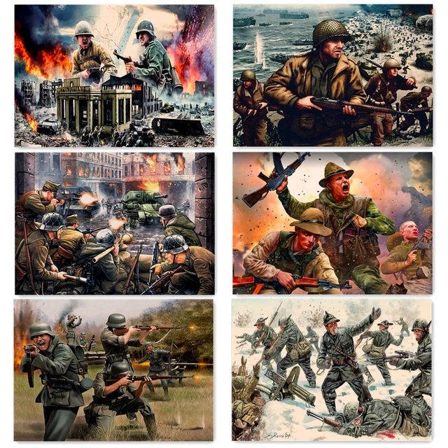 Ww2 Military Paintings