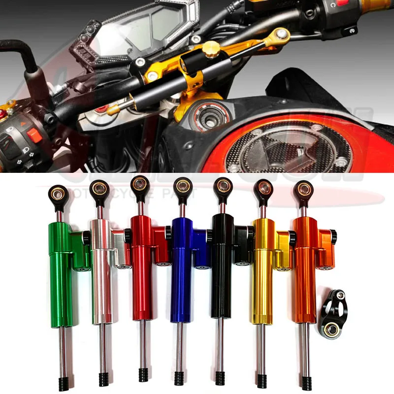 รถจักรยานยนต์ Universal Handlebar พวงมาลัย Stabilizer Damper รถ ...