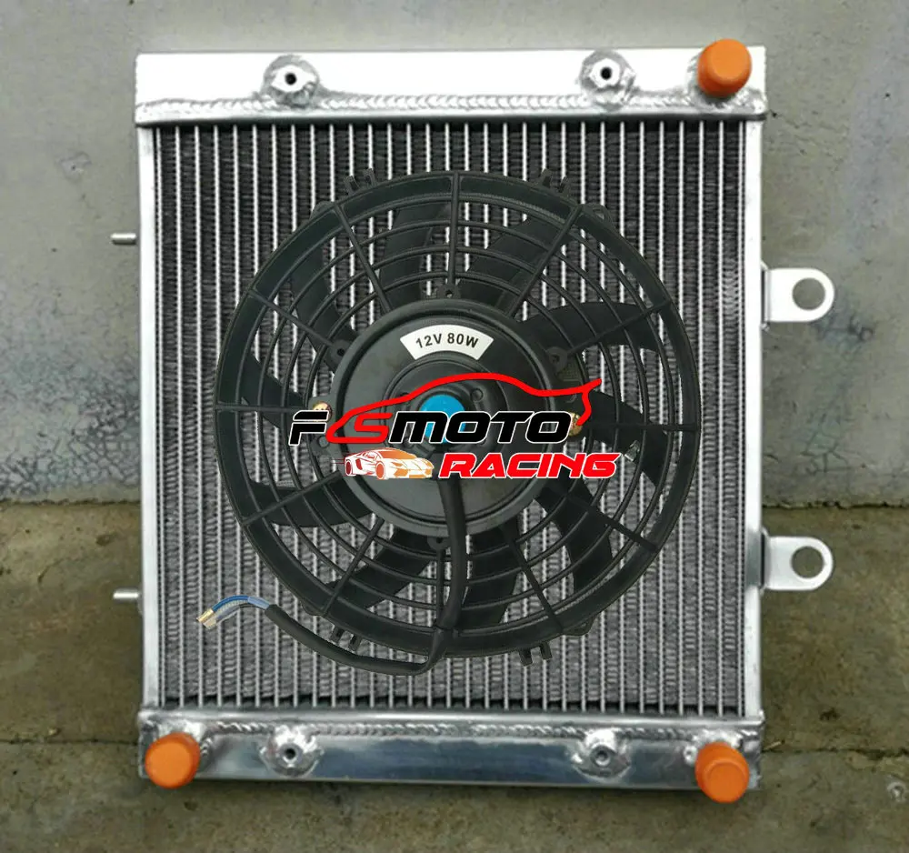 Aluminum Radiator + Fan For Polaris Sportsman 450 500 Ho 570 4x4 Efi ...